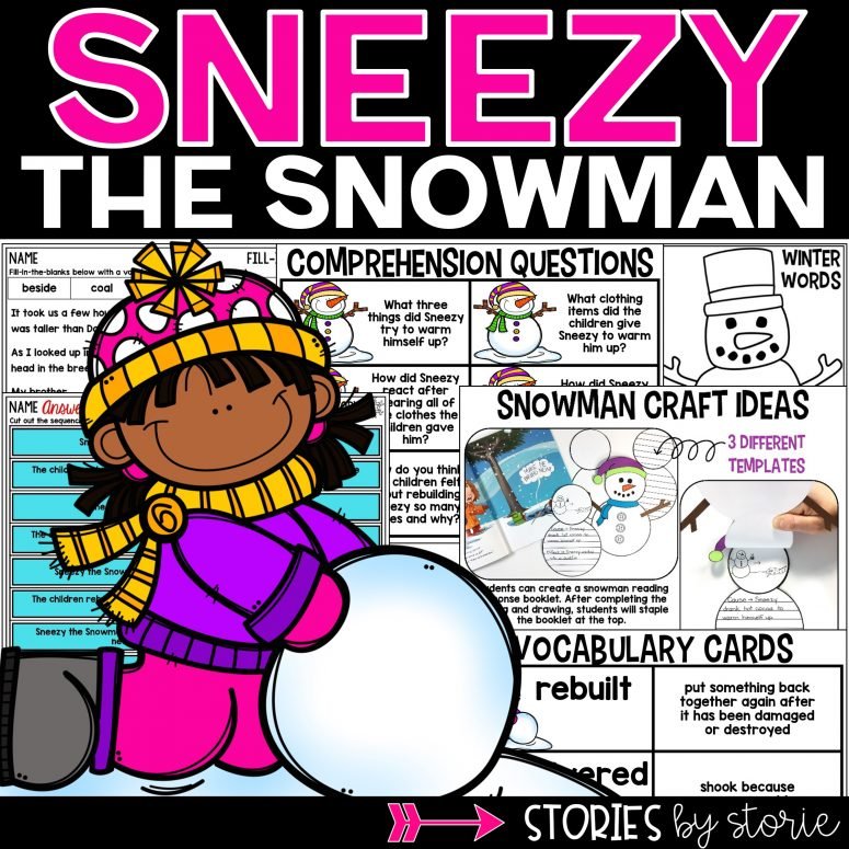 Sneezy the Snowman Resources