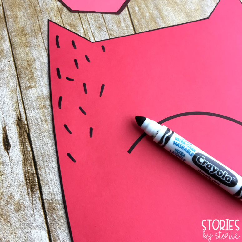Love Monster Craft & Writing Freebies