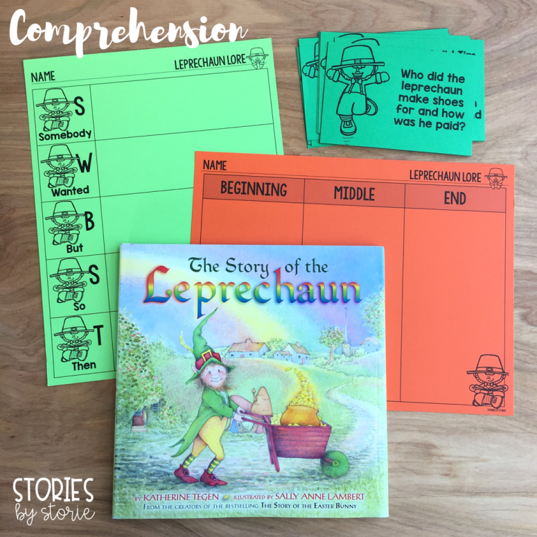 The Story of the Leprechaun Craft and Book Activities