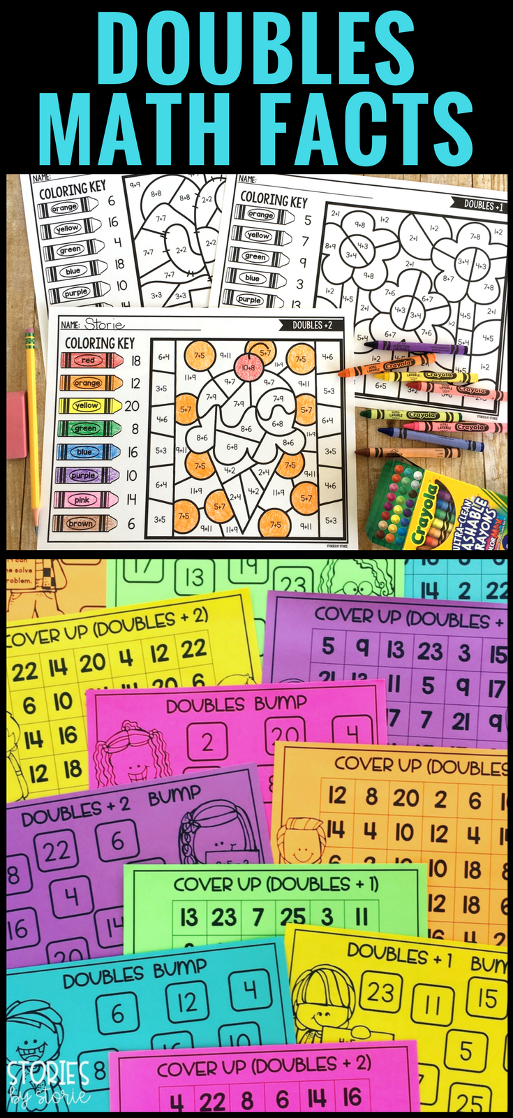 Math Games for Doubles, Doubles +1 and Doubles +2
