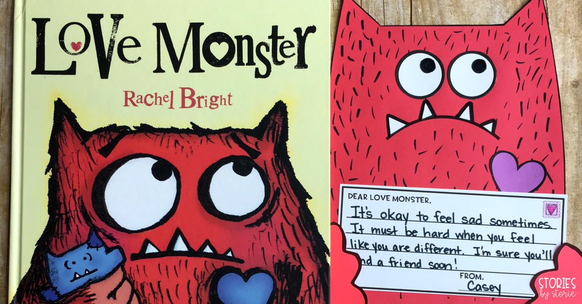 Love Monster Craft & Writing Freebies