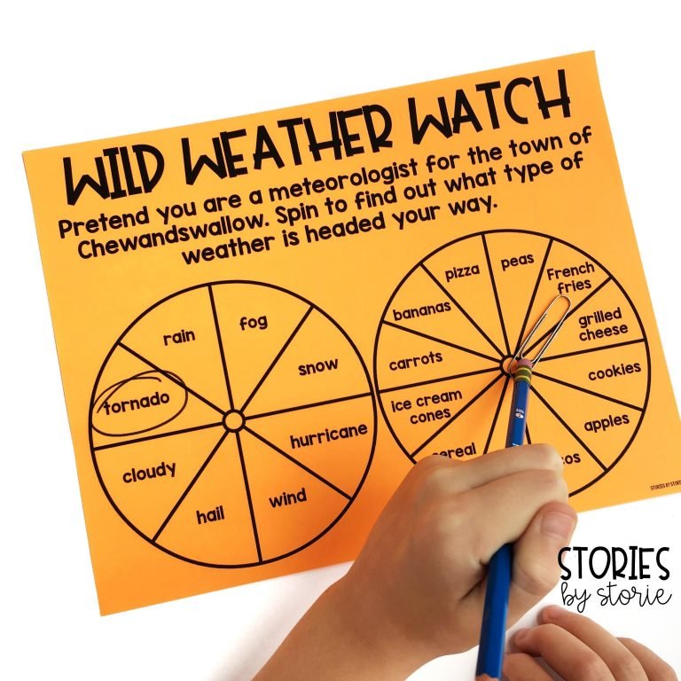 Cloudy with a Chance of Meatballs Activities for the Primary Classroom