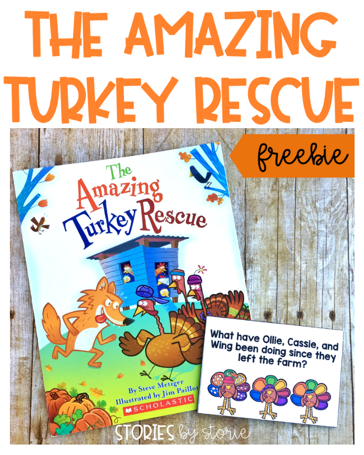 The Amazing Turkey Rescue - Discussion Questions & Sequencing Activity