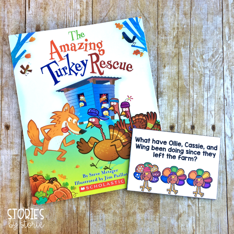 The Amazing Turkey Rescue - Discussion Questions & Sequencing Activity