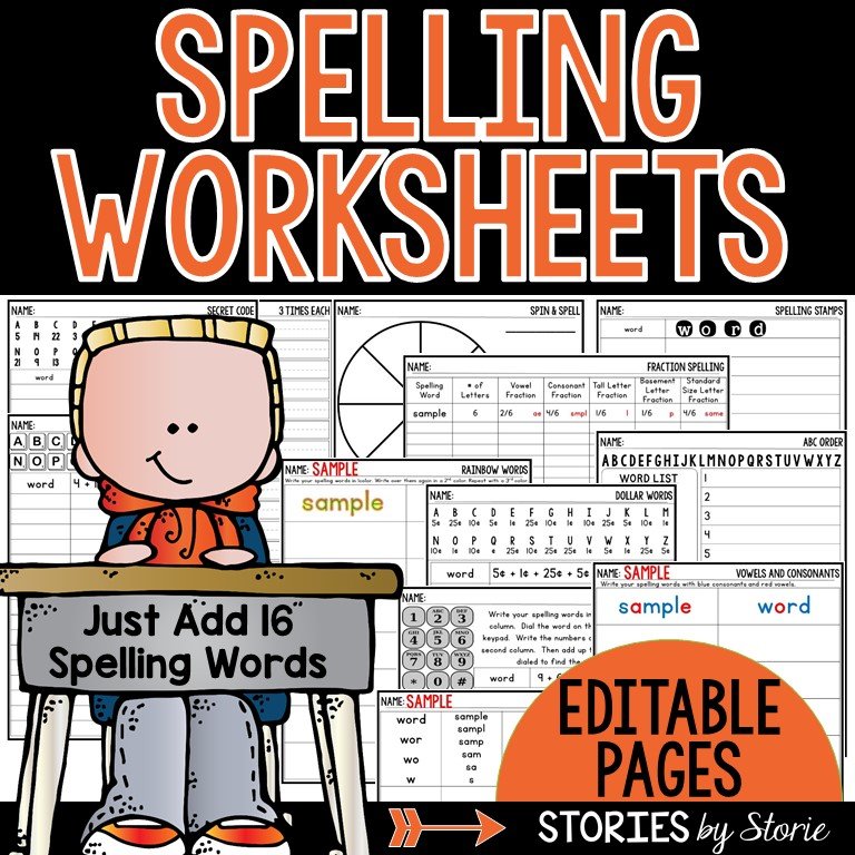 3 Ways to Organize Weekly Spelling Practice in the Primary Classroom