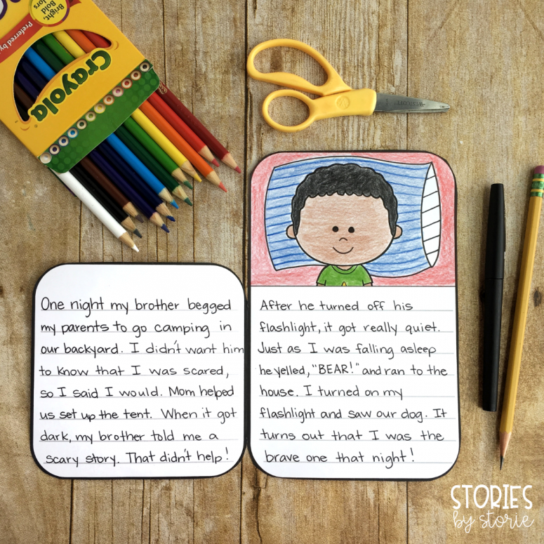 Camping Craft and Books for Kids - Free Activities Included