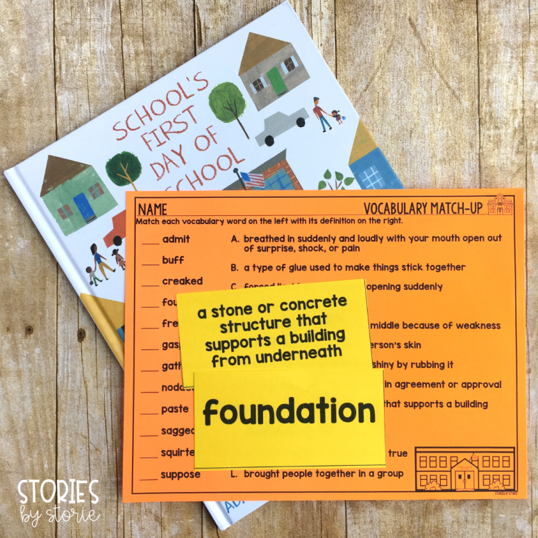 School's First Day of School Activities for the Primary Classroom