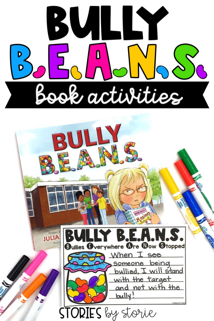Bully B.E.A.N.S. by Julia Cook - Activities to Use with the Story