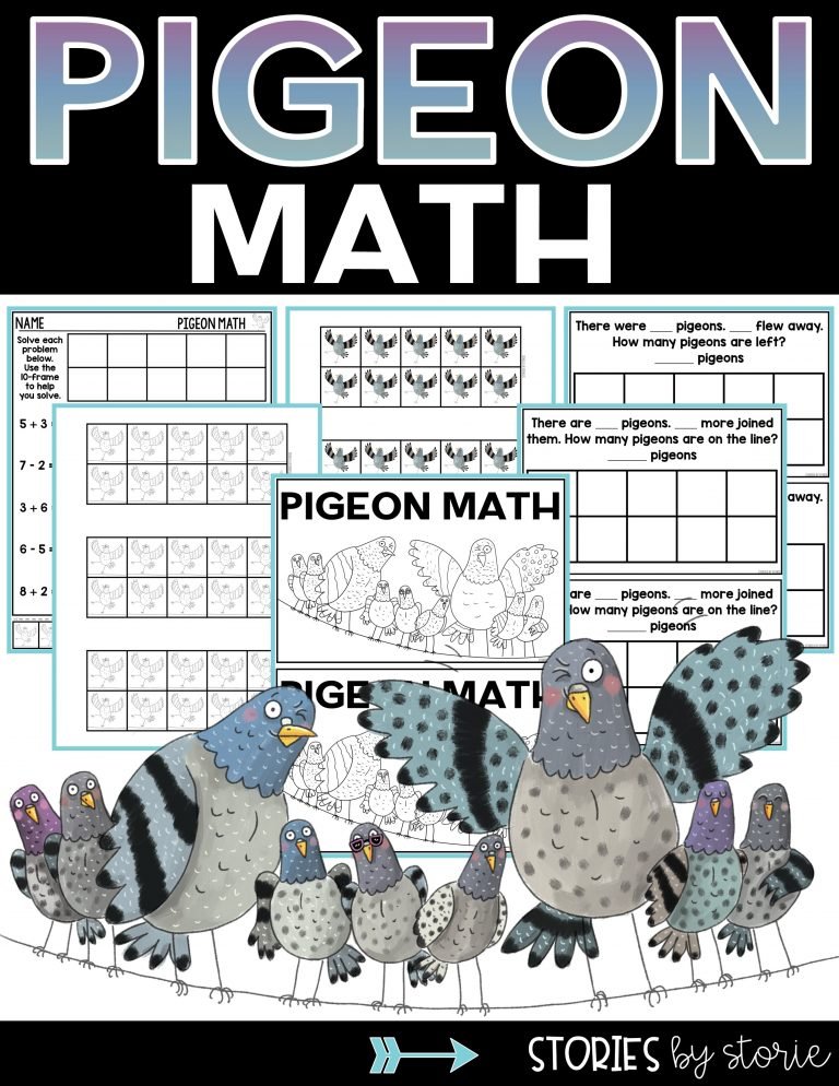 Pigeon Math - Freebies for the Primary Classroom