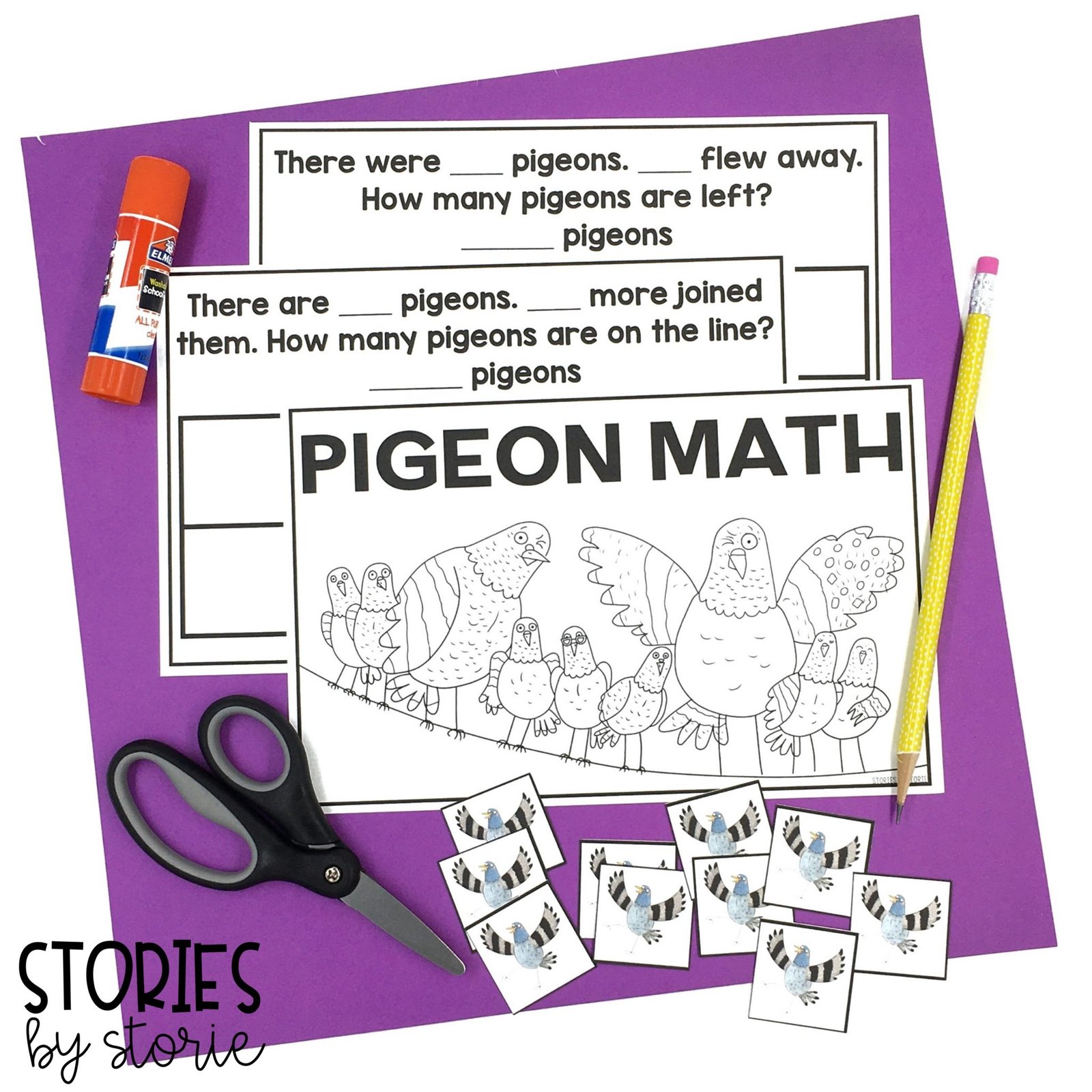 Pigeon Math - Freebies for the Primary Classroom