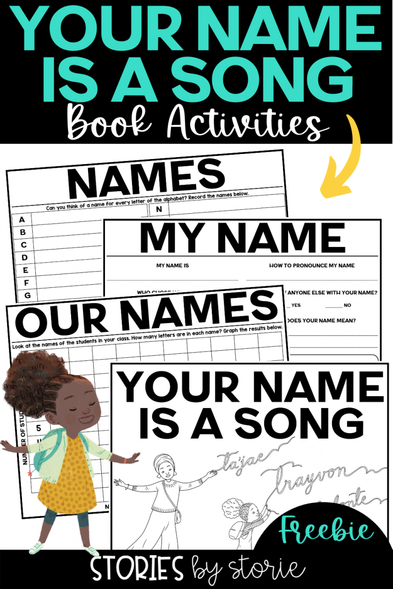 Your Name is a Song Activities