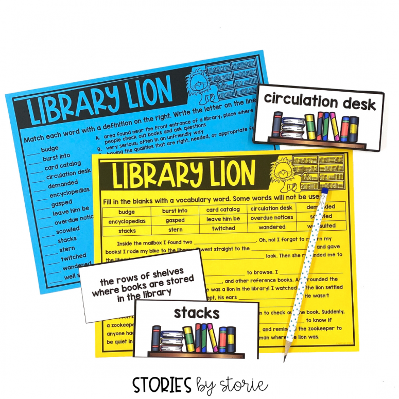 Library Lion Activities