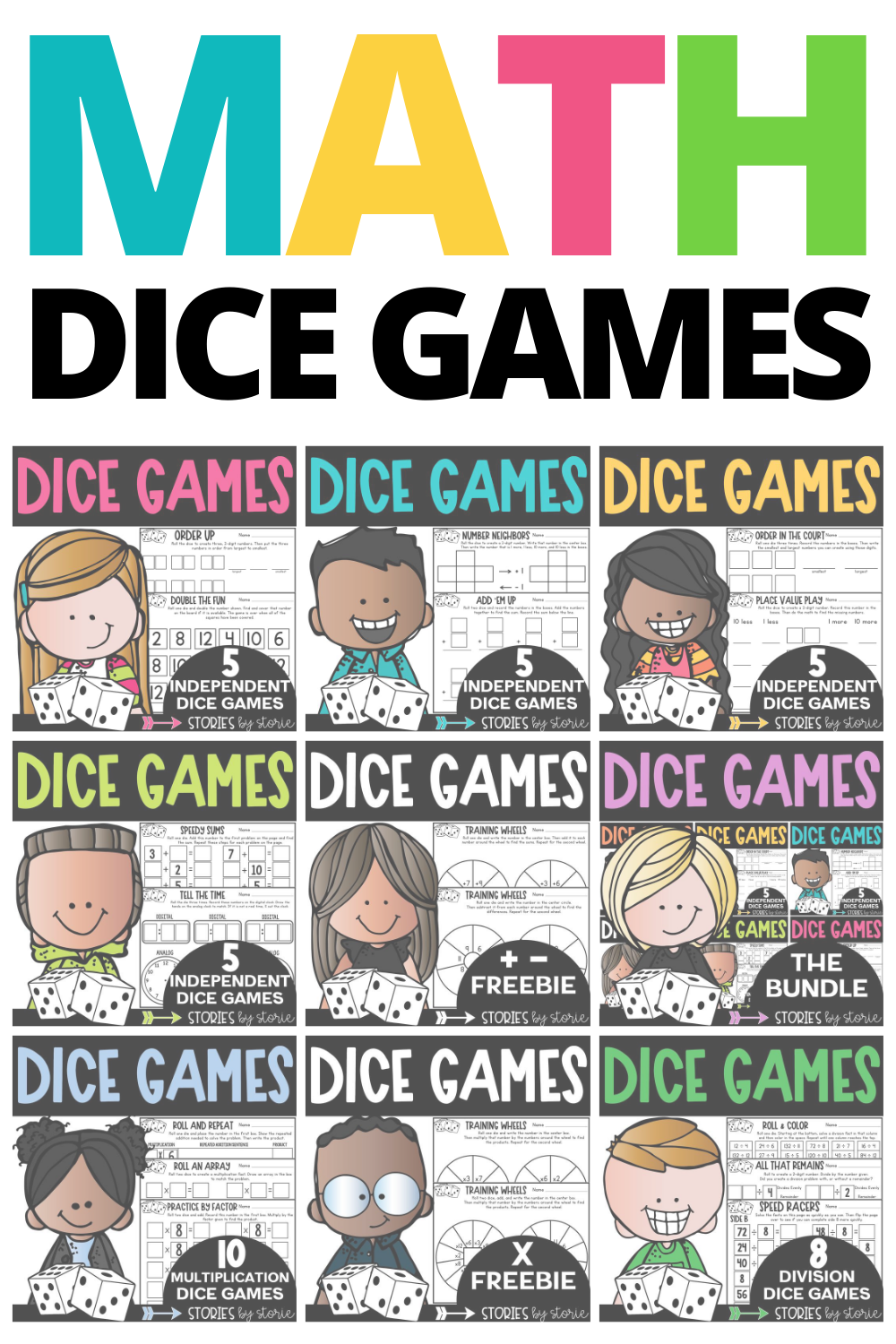 Math Dice Games