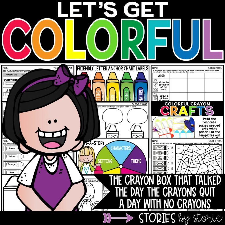 Crayon-Themed Picture Books for the Primary Classroom