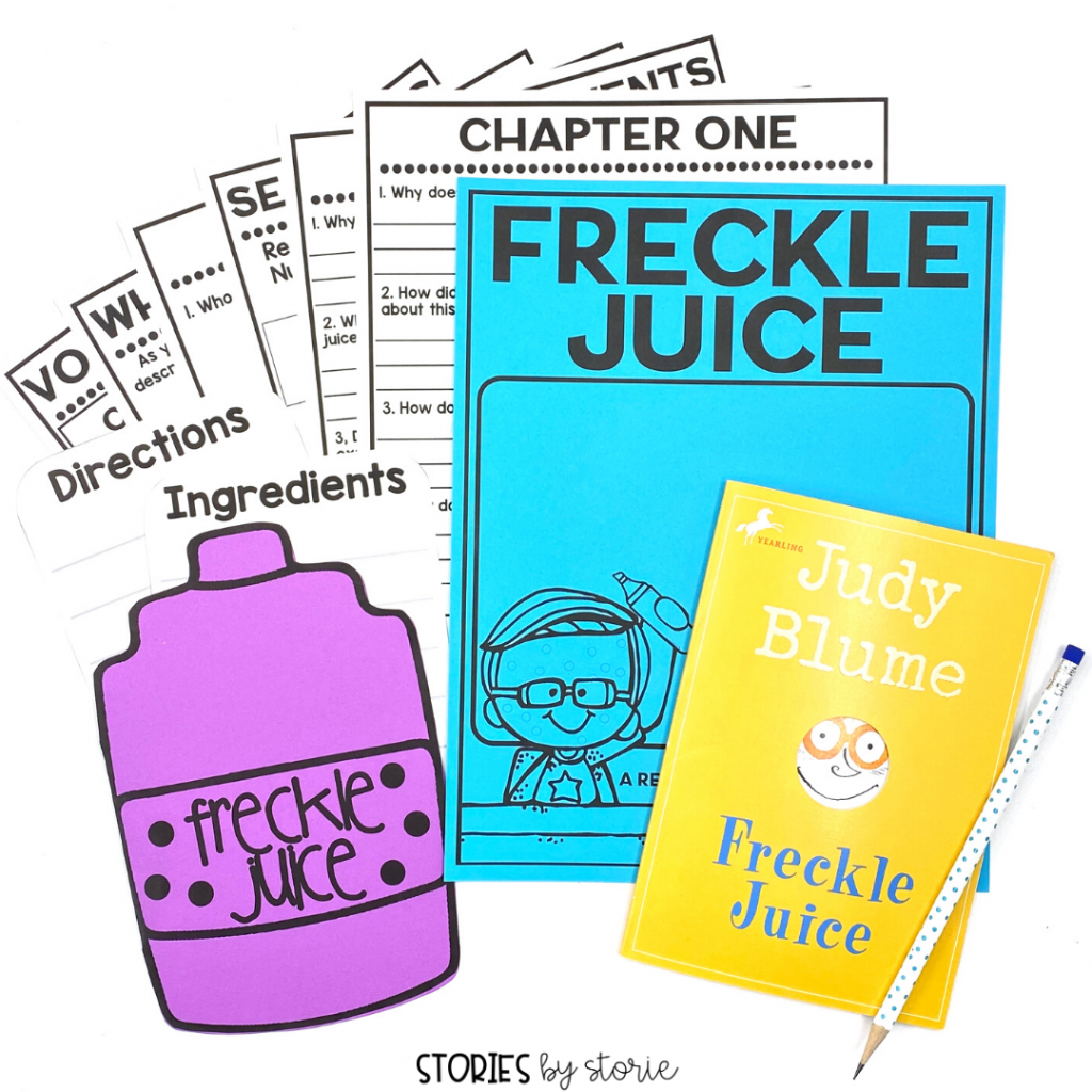 Freckle Juice Book Activities