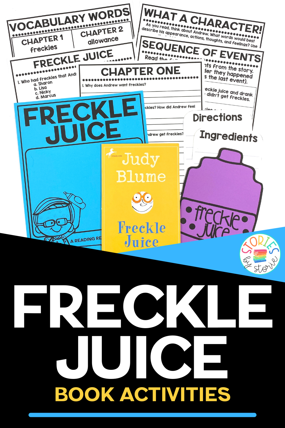 Freckle Juice Activities
