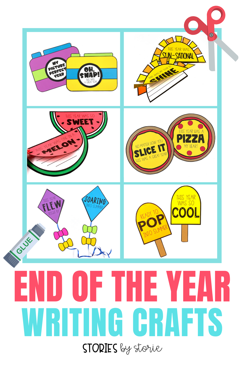 End of the Year Writing Crafts