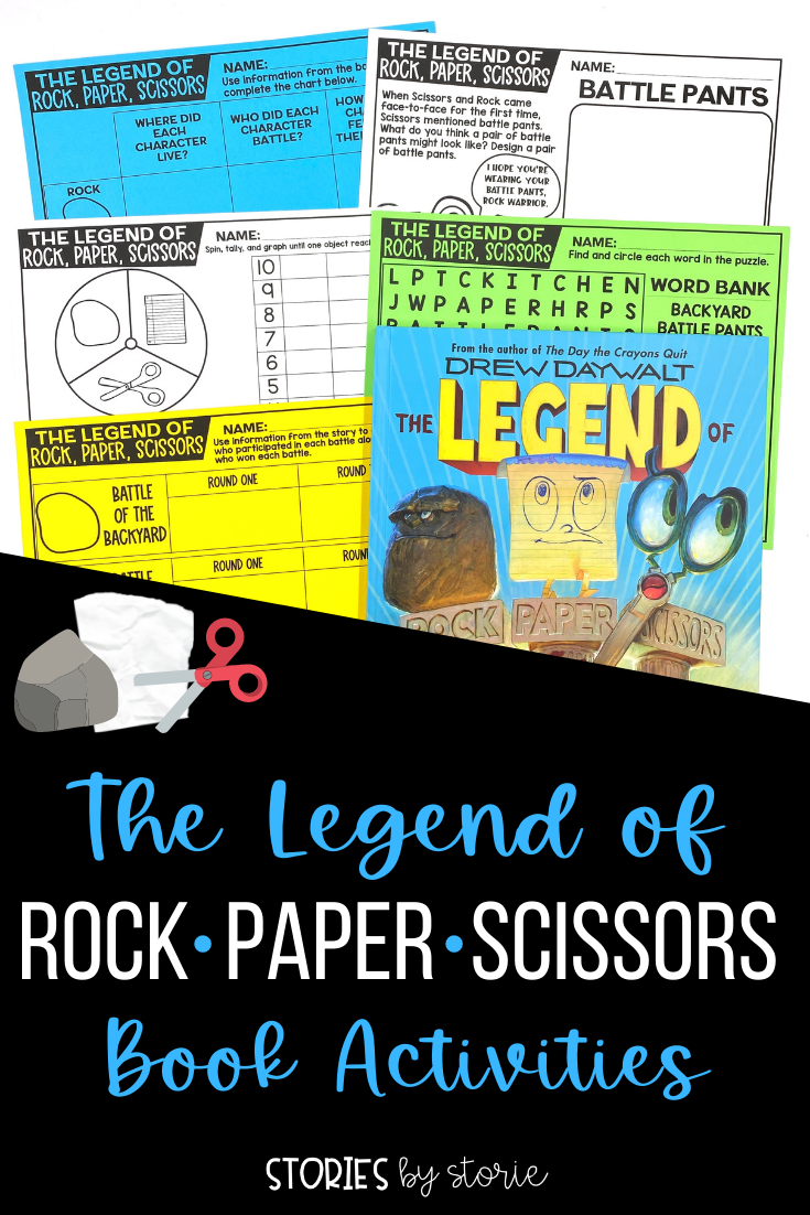 The Legend of Rock, Paper, Scissors Activities
