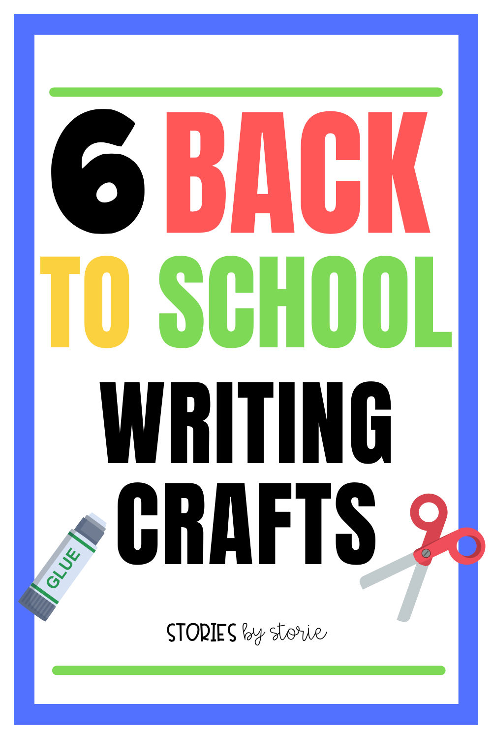 Back to School Writing Crafts