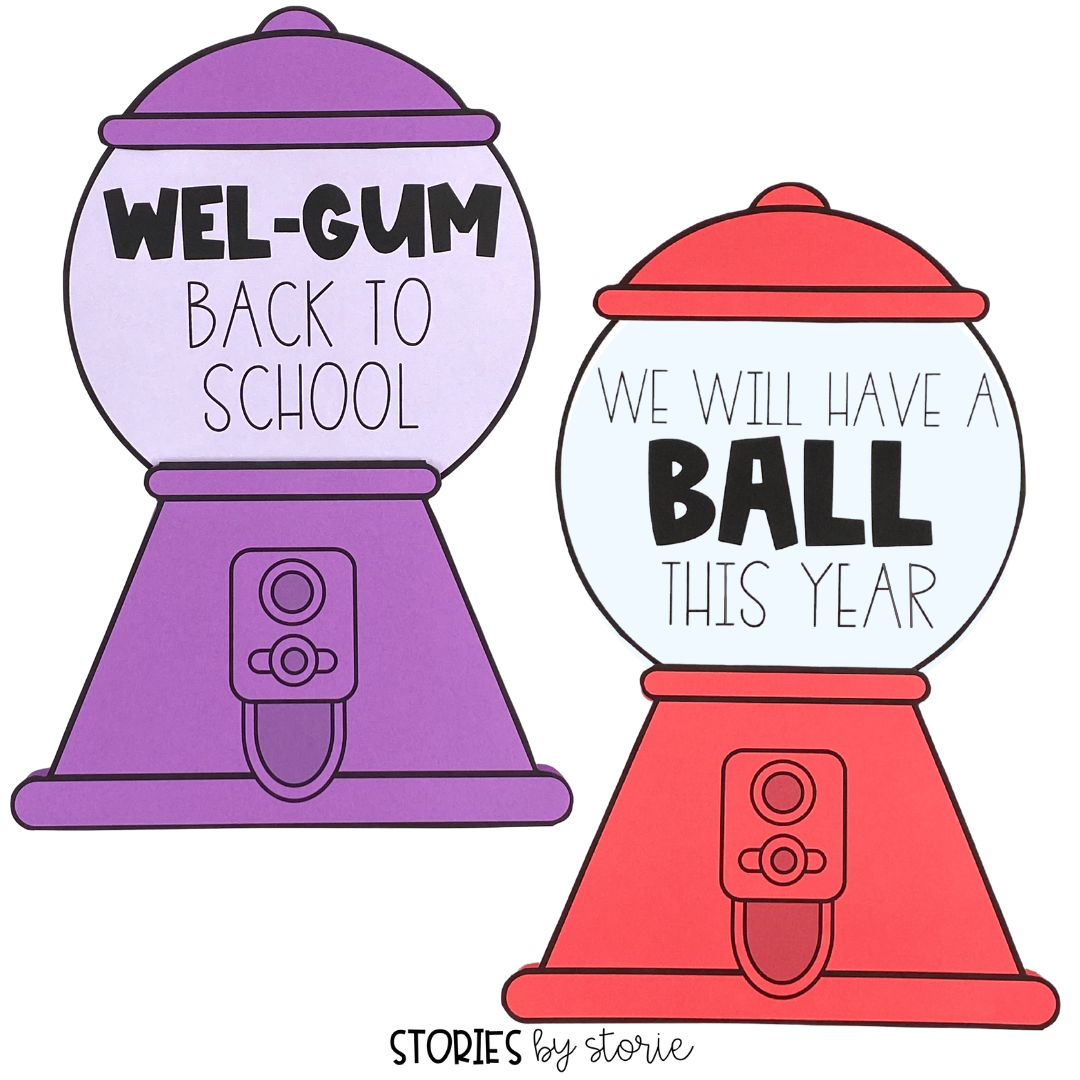back to school gumball writing craft 01