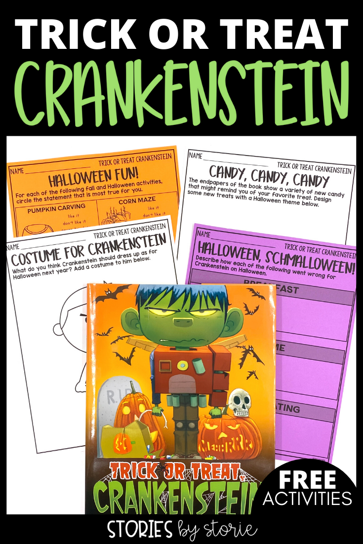 Trick or Treat Crankenstein Activities