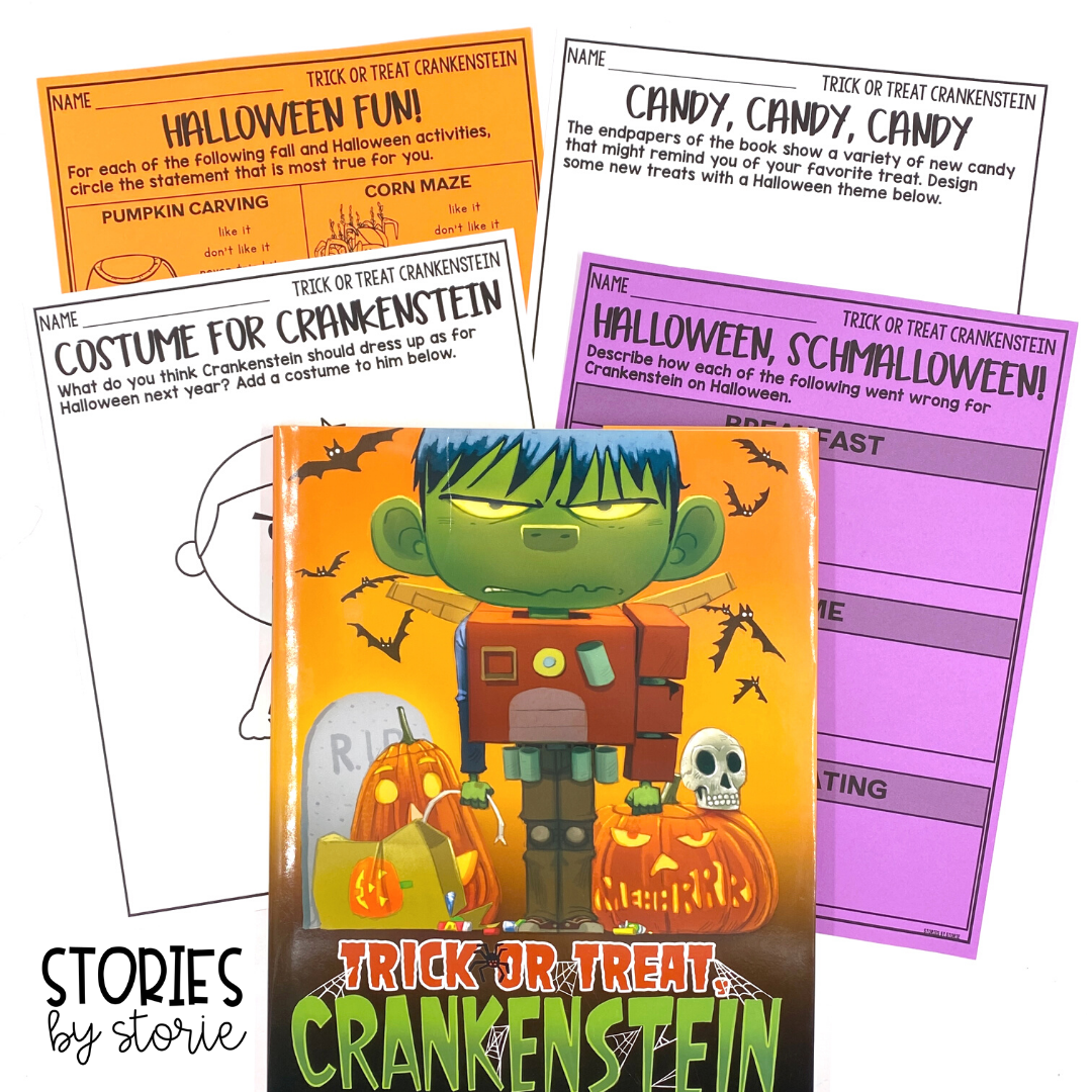 Trick or Treat Crankenstein Activities