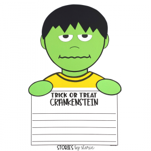 Trick or Treat Crankenstein Activities