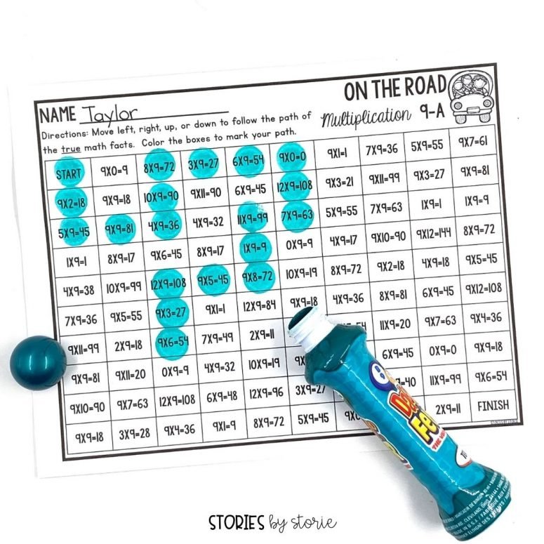 Fun Ways to Practice Multiplication
