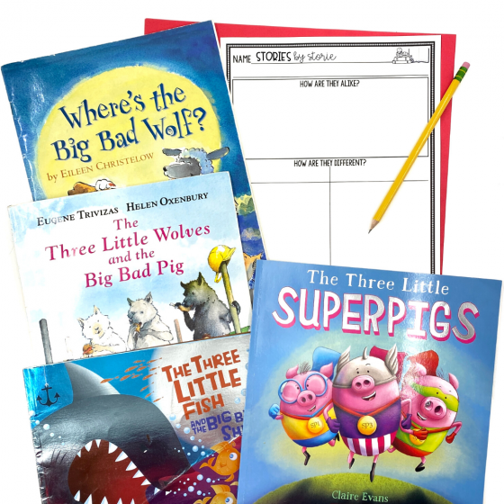 Different Versions of The Three Little Pigs