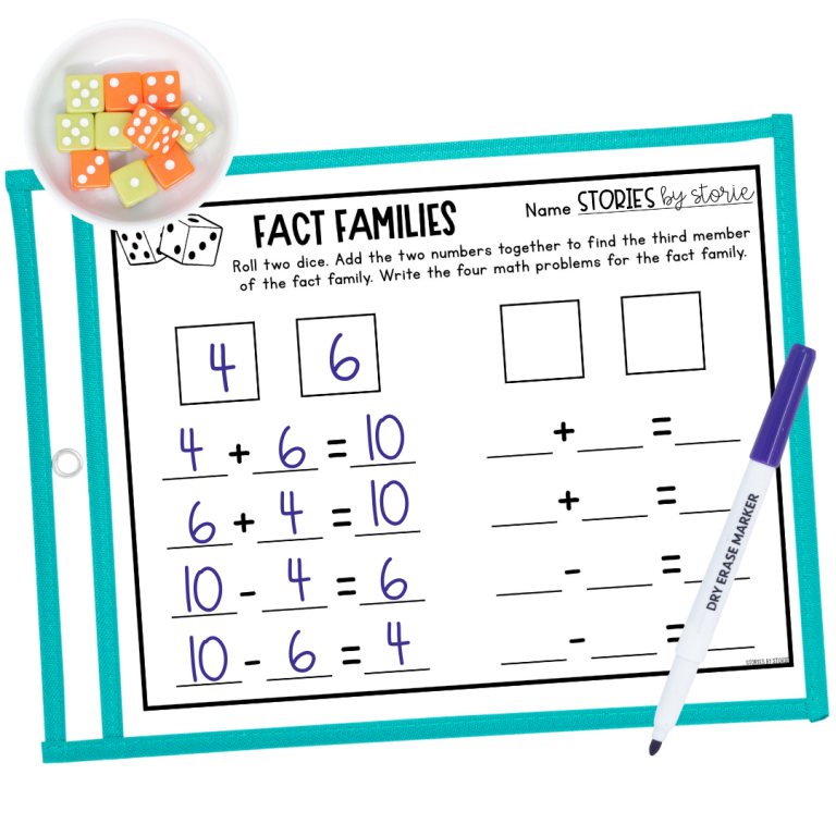 Fact Family Games and Activities