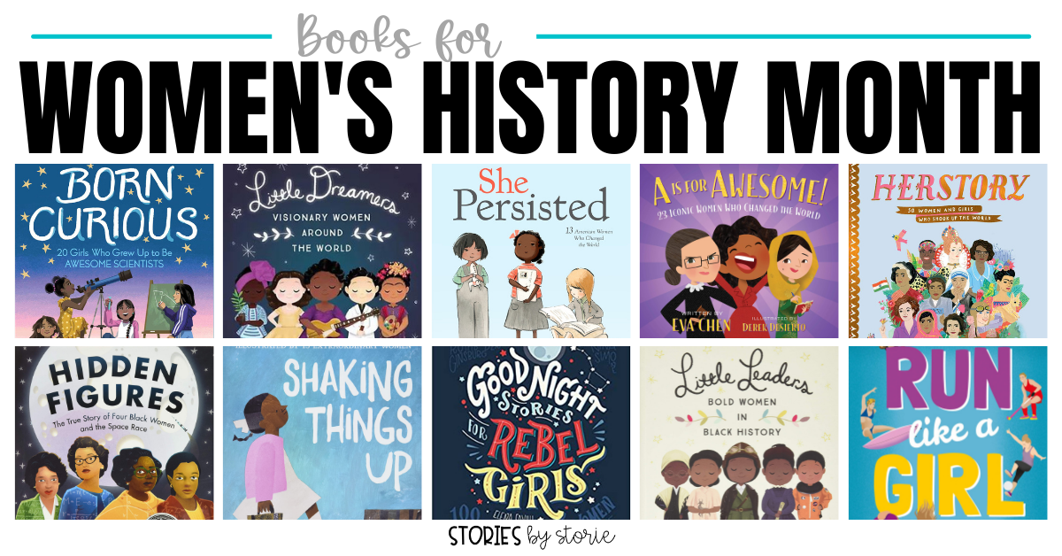 Women's History Month Books for Kids