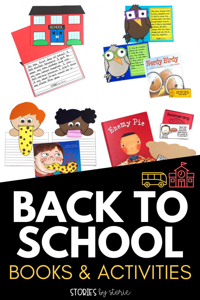 Back to School Books and Activities Pin 04