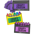 Creepy Crayon Craft