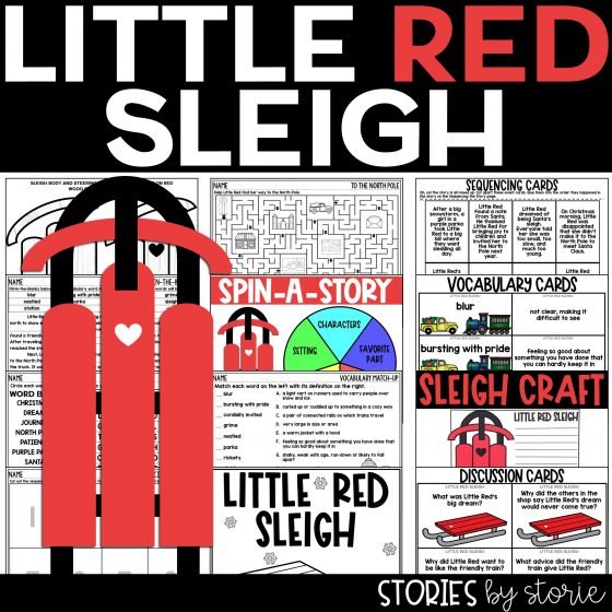 Little Red Sleigh Activities
