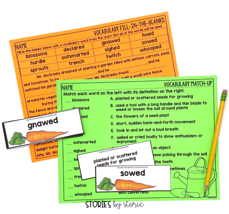 Muncha! Muncha! Muncha! Activities