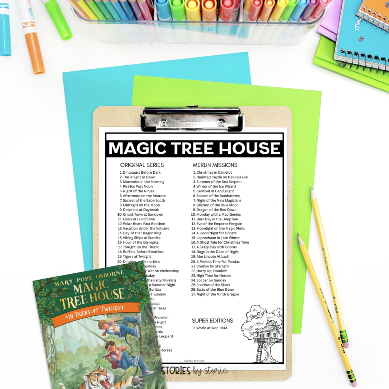 Activities to Use with The Magic Tree House Series